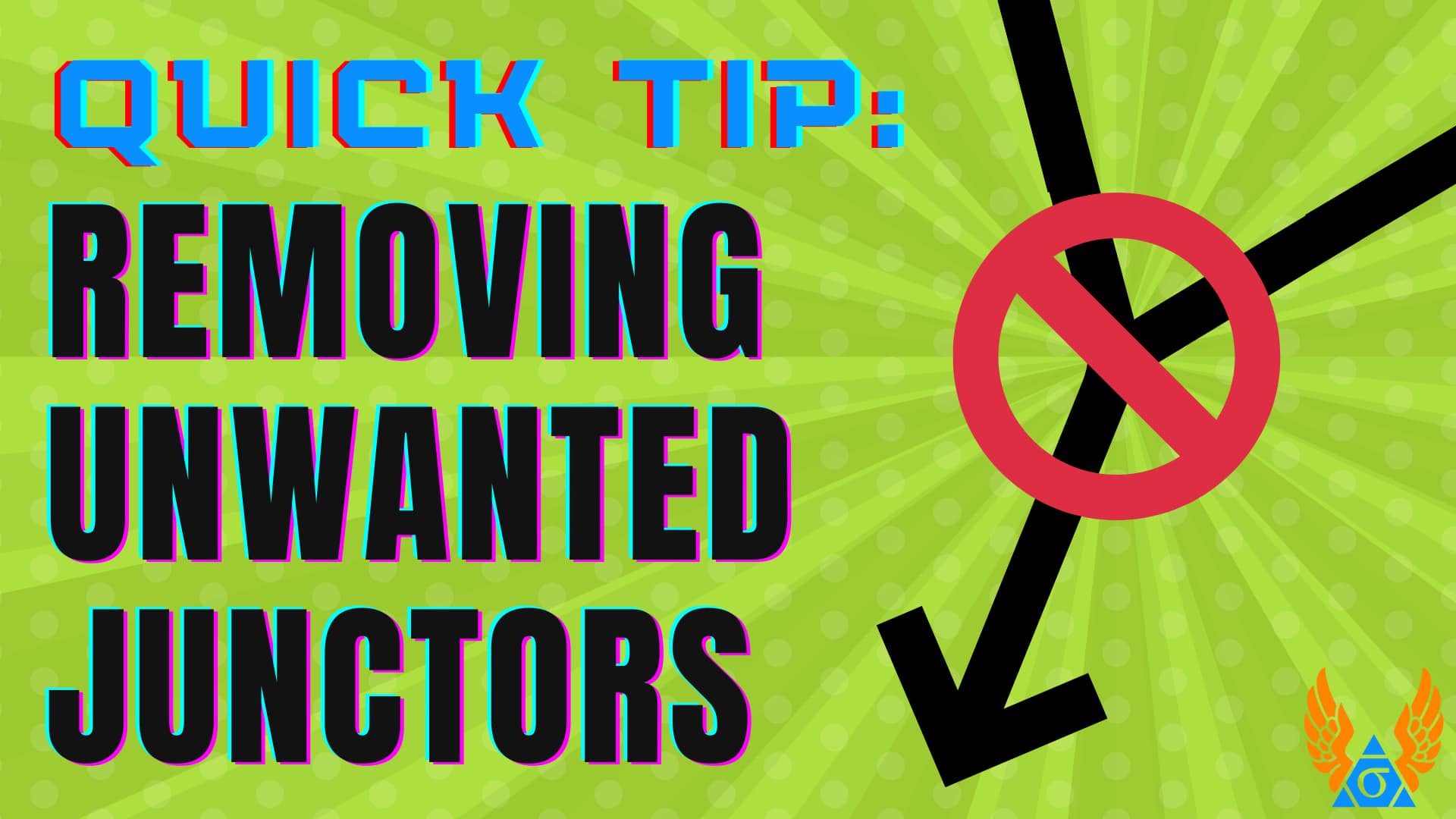 Quick Tip Video: How to Remove Unwanted Junctors - Flying Logic | Powerful Visual Thinking ...
